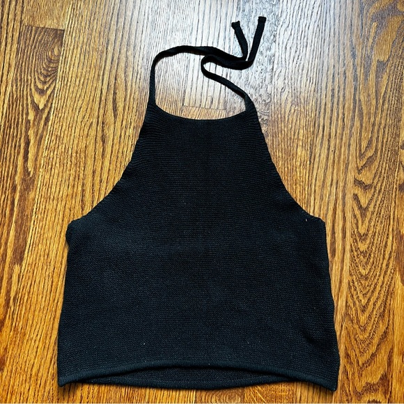 Brandy Melville | Tops | Brandy Melville Knit Halter Top Made In Italy ...